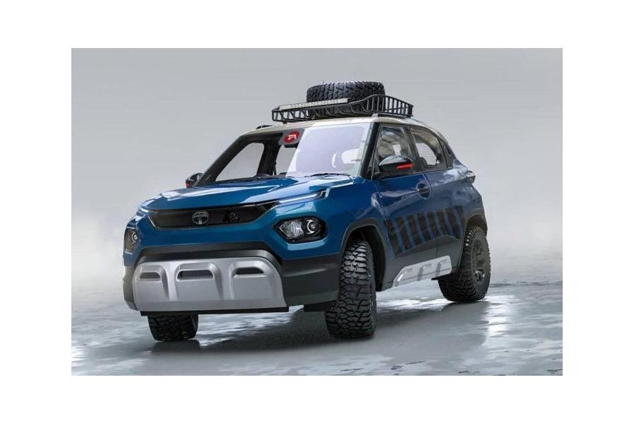 Tata Punch Digitally Customised With HBX-Style Off-Road Mods ...